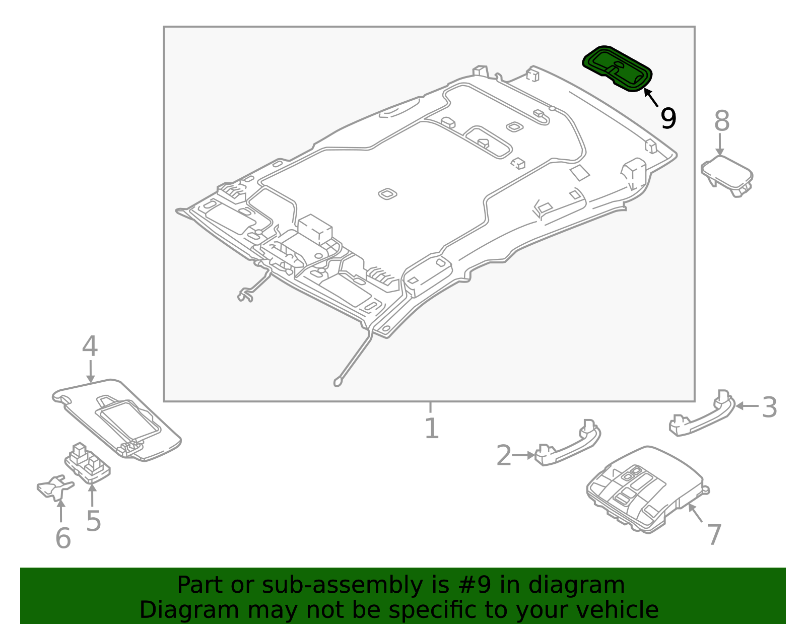 Interior Dome Light - OEM Brightness & Fit | AutoNation Parts