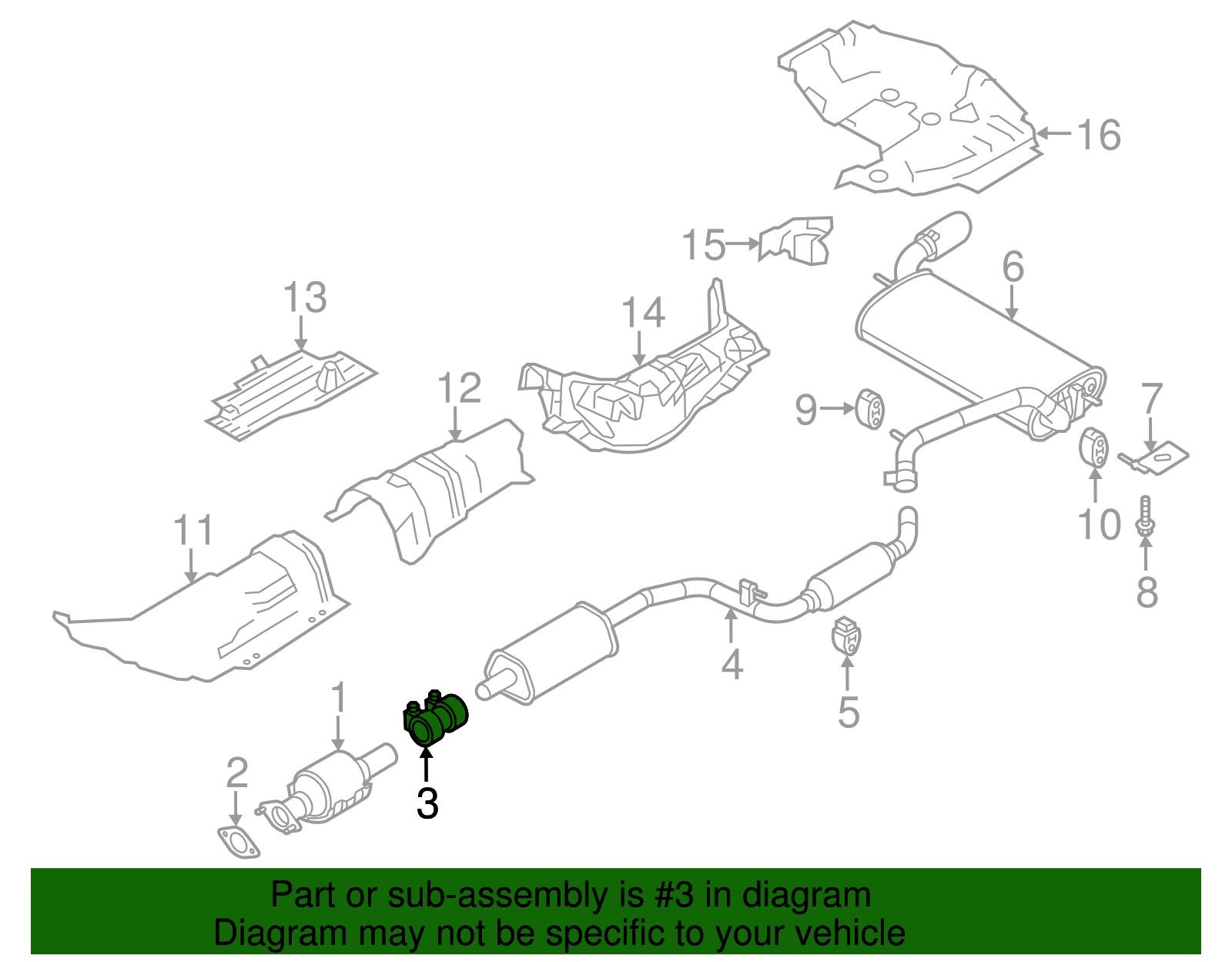 2012-2025 Ford Clamp NU2Z-5K256-B | OEM Parts Online