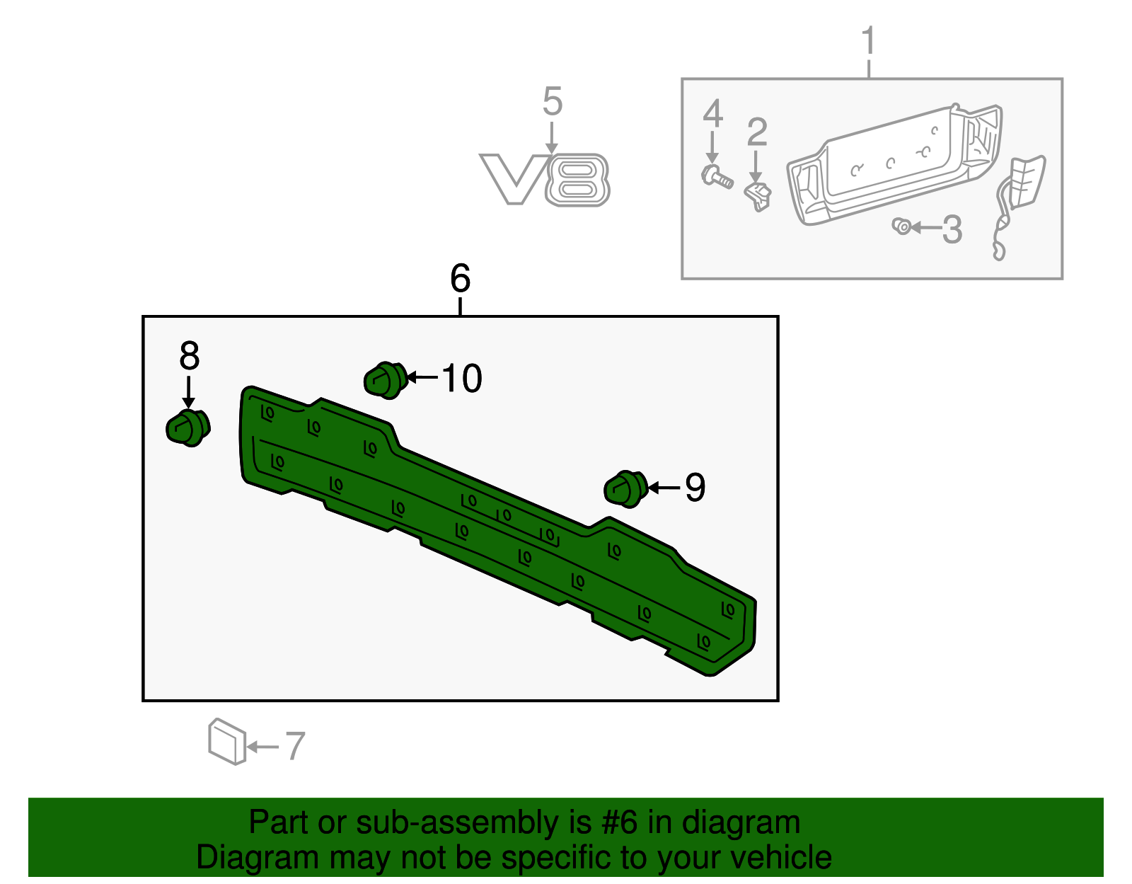 75801-60041-A1 - Molding Assembly - 2005-2007 Lexus LX470 | My L Parts