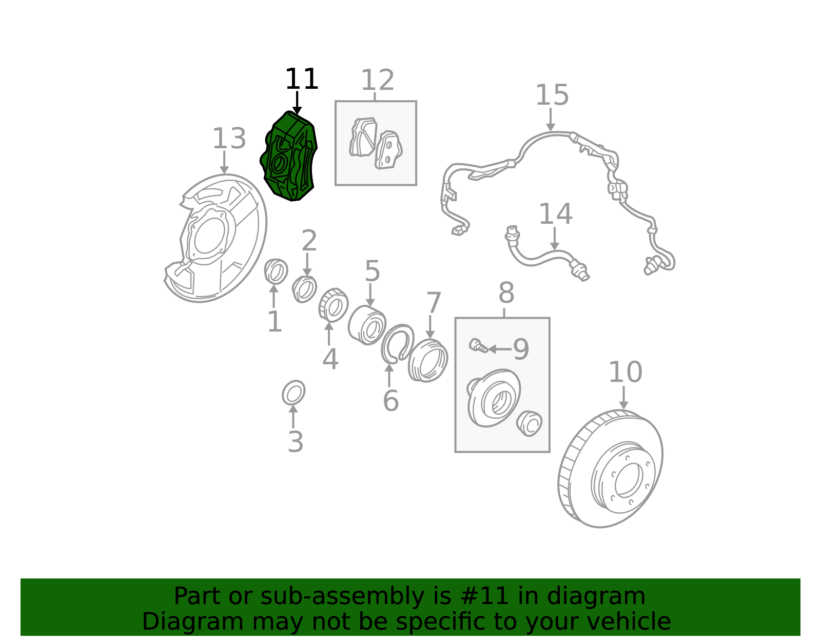 Disc Brake Caliper – Clamp Down with Factory Confidence | AutoNation Parts