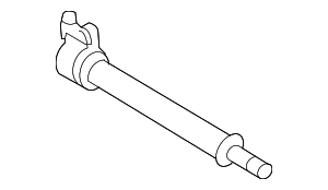 DT4Z-3A329-A - Cv Intermediate Shaft 2007-2015 Ford | Ford Parts Direct