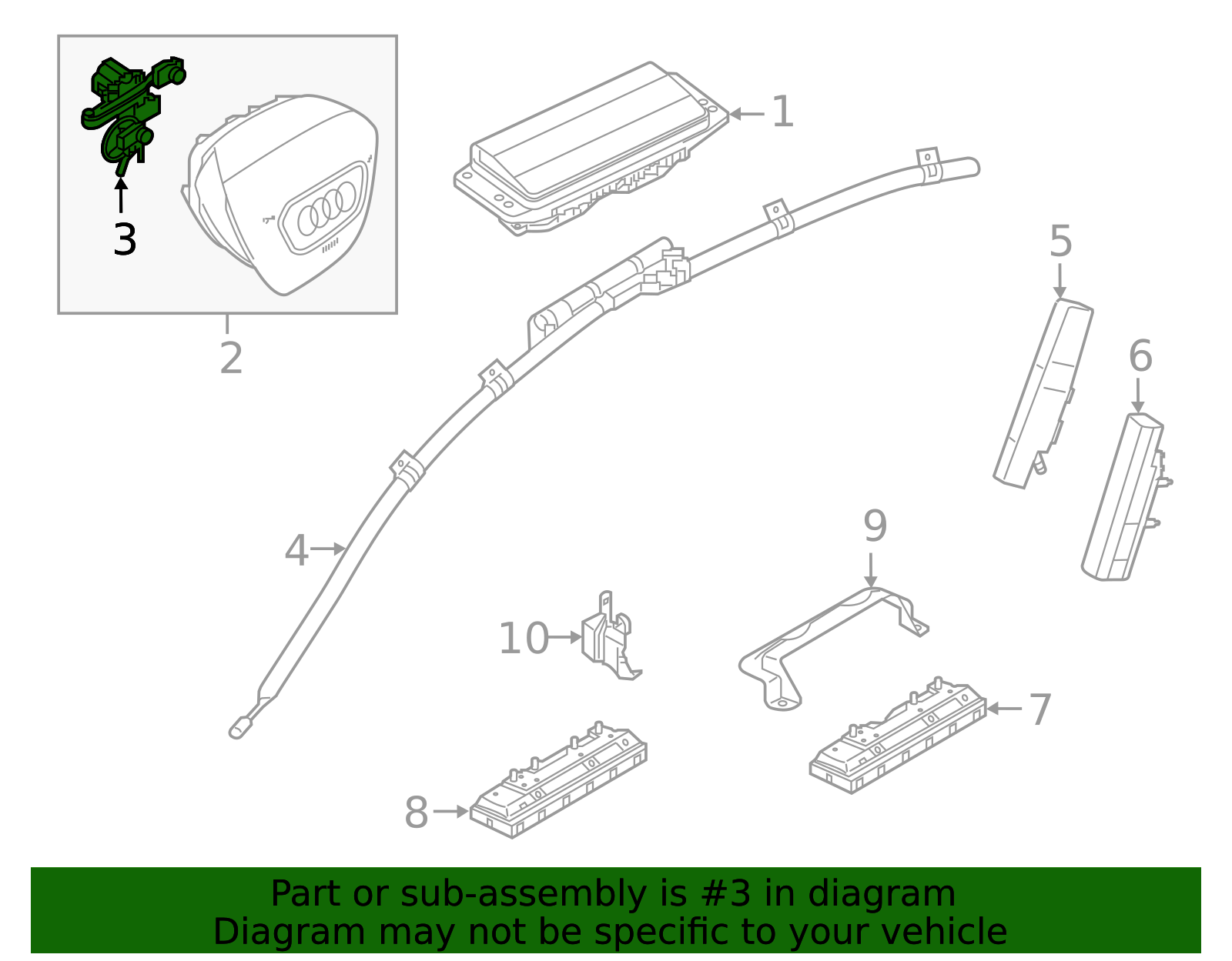 4N0-971-589 - Harness 2019-2025 Audi | Audi OEM Parts Guy