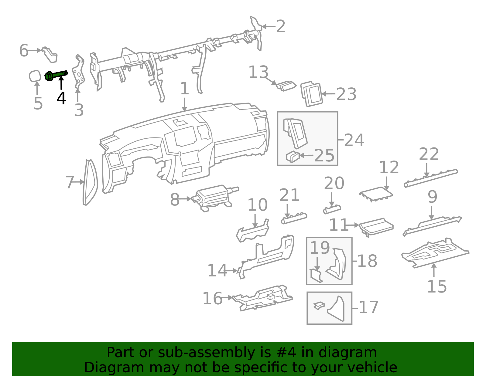 2016-2021 Toyota Land Cruiser Reinforced Beam Bolt 90080-11627 | Toyota ...