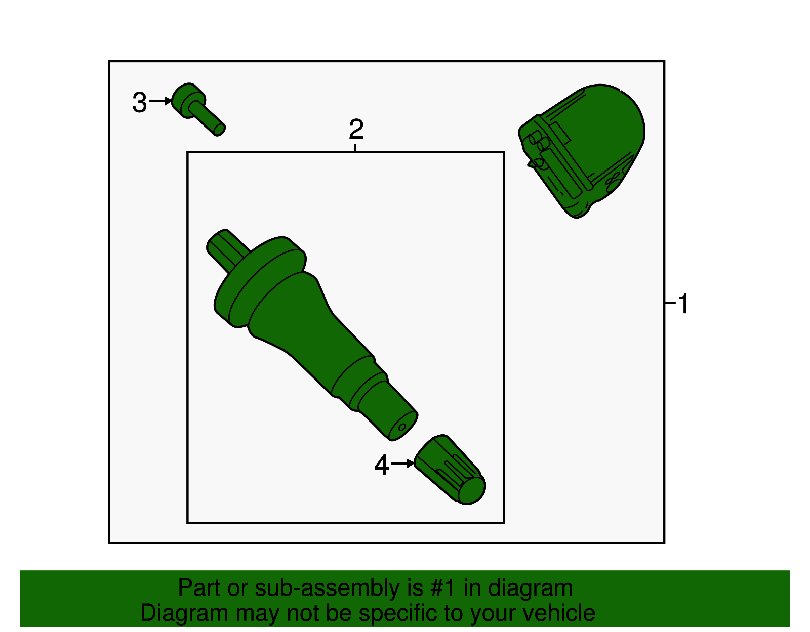 HC3Z-1A189-F - TPMS Sensor 2016-2023 Ford | Ford Parts Direct
