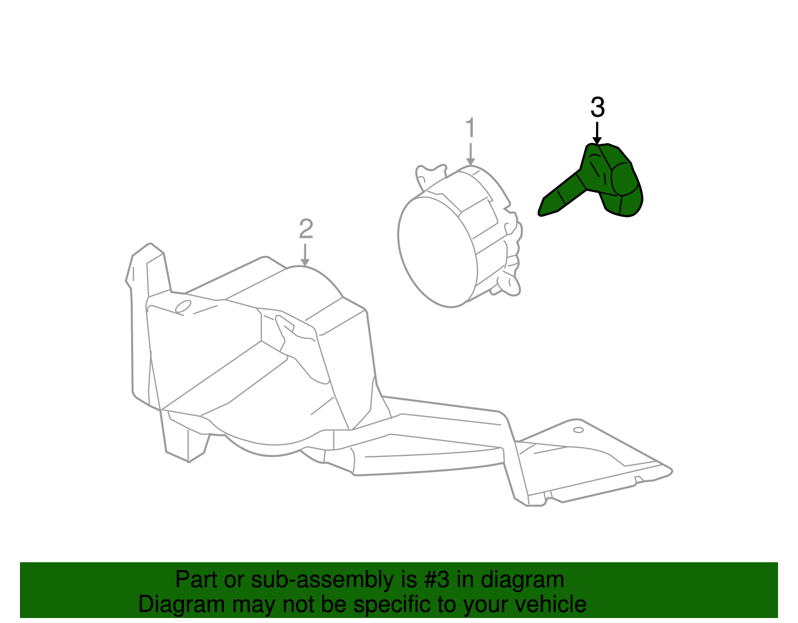 2004-2025 Ford Fog Lamp Bulb 1S7Z-13466-DA | Ford OEM Parts Outlet