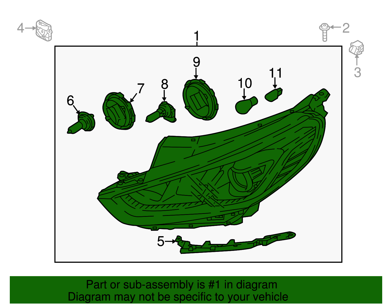2018-2019 Hyundai Sonata Composite Assembly 92102-C2500 | OEM Parts Online