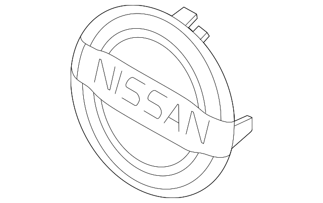 62890-7FW0A - Emblem - 2019-2023 Nissan | Nissan OEM Parts Direct