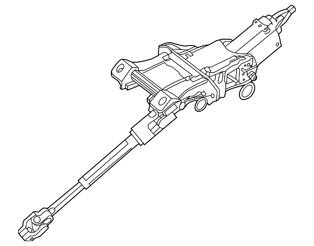 EV6Z-3C529-C - Steering Column 2013-2018 Ford C-Max | Big 3 Auto Parts