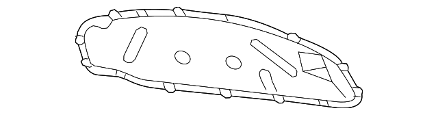 5K0-863-831-G - Volkswagen Hood Insulation Pad 2010-2014 Volkswagen ...