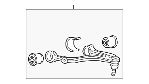 2019-2025 GM W (S)Arm 85660606 | Courtesy Parts