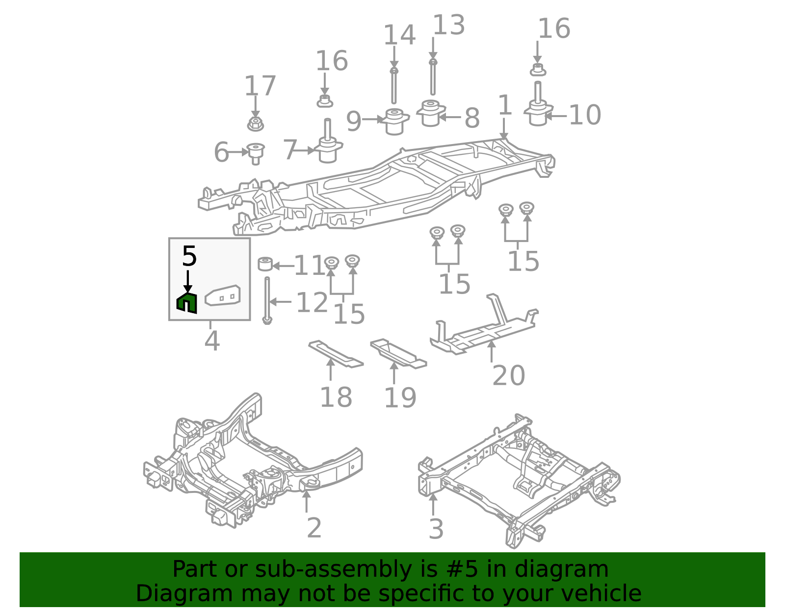 6L3Z-5D059-EA - Bracket 2006-2008 Ford F-150 | Ford Parts Center