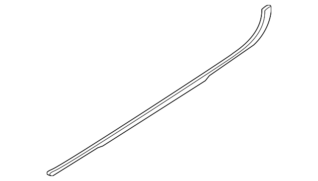 83210-A7510 - Belt Molding 2014-2016 Kia Forte5 | Kia.Parts Store