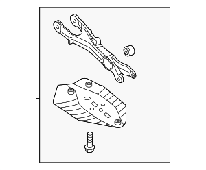 Hyundai - 55210-T1050 - Lower Control Arm - 2024-2025 Genesis | OEM ...