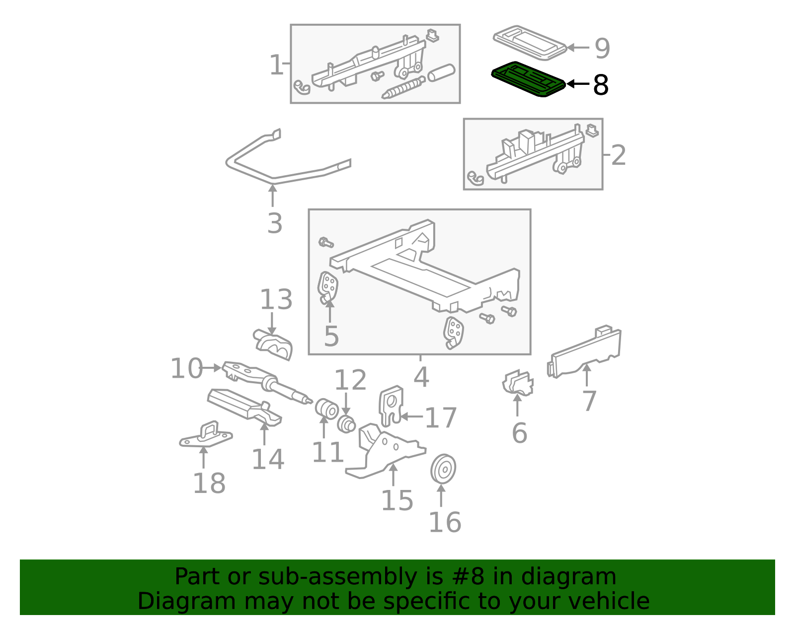 81282-SHJ-A00 - High-Quality Folding Seat Latch for 2005-2010 Honda ...