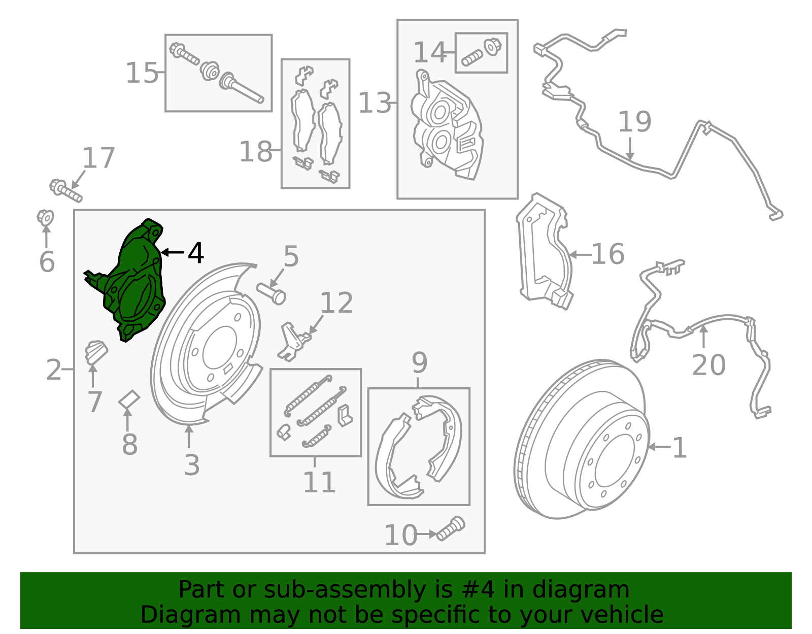 2017-2022 Ford | Mount Plate | HC3Z-2B637-C | Walls' Ford Parts