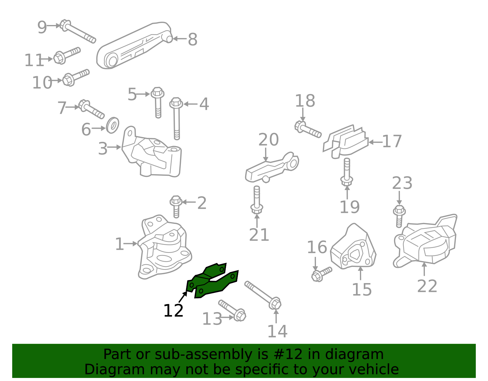 32139982 - High-Quality Torque Arm for 2016-2025 Volvo | AutoNation Parts
