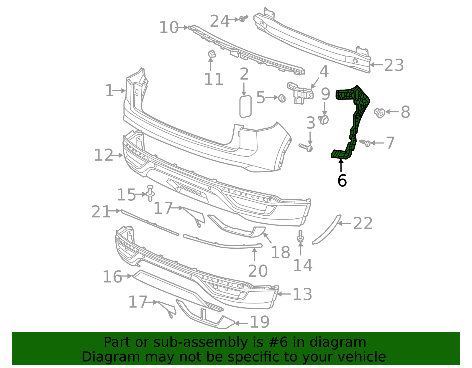 2020-2025 Volkswagen Atlas Cross Sport Side Bracket 3CM-807-393-D | OEM ...
