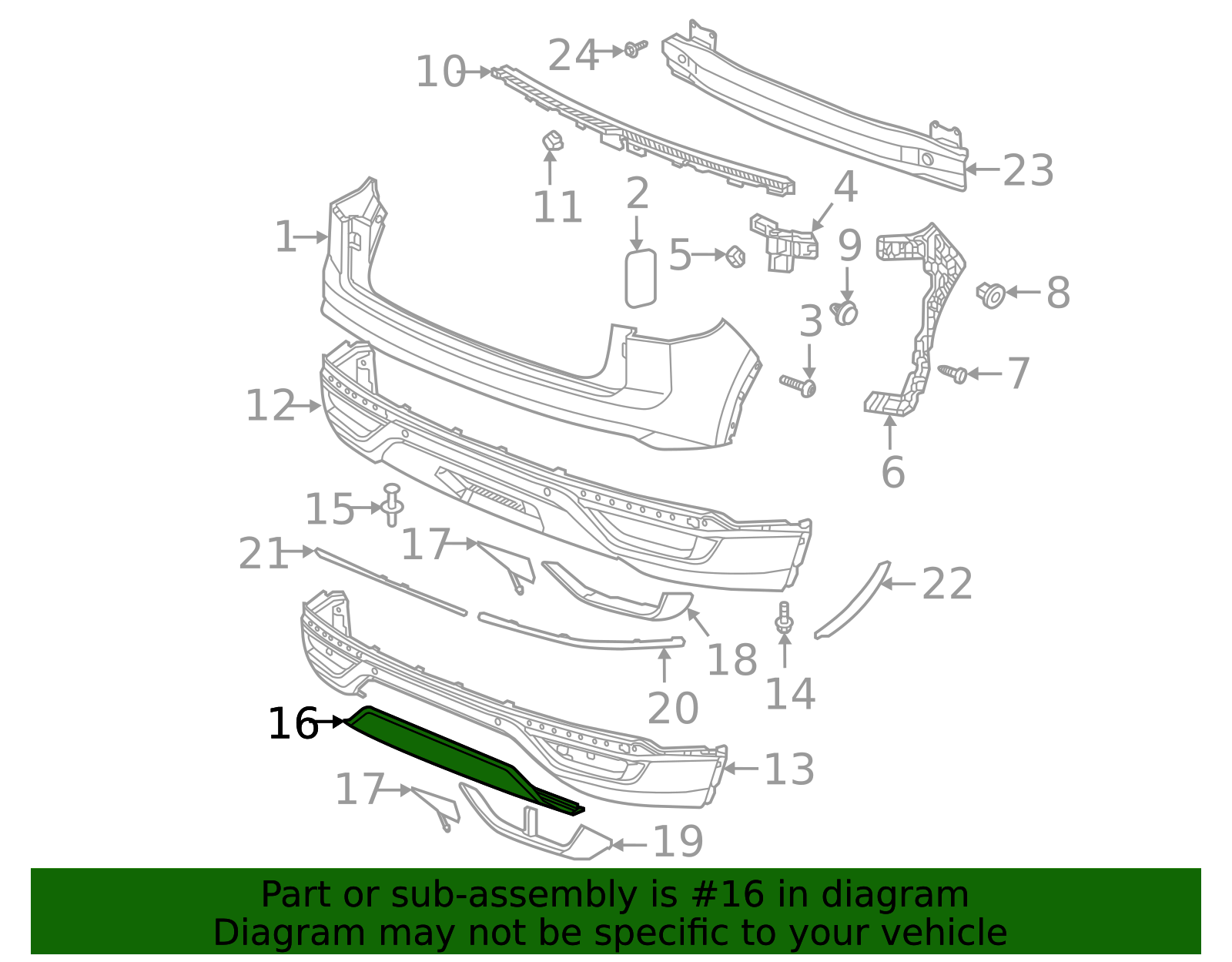 2020-2023 Volkswagen Atlas Cross Sport Lower Panel 3CM-807-568-C-041 ...