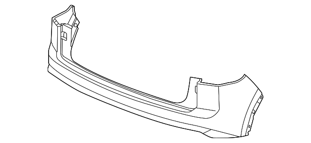 2020-2025 Volkswagen Atlas Cross Sport Bumper Cover 3CM-807-421-B-GRU ...
