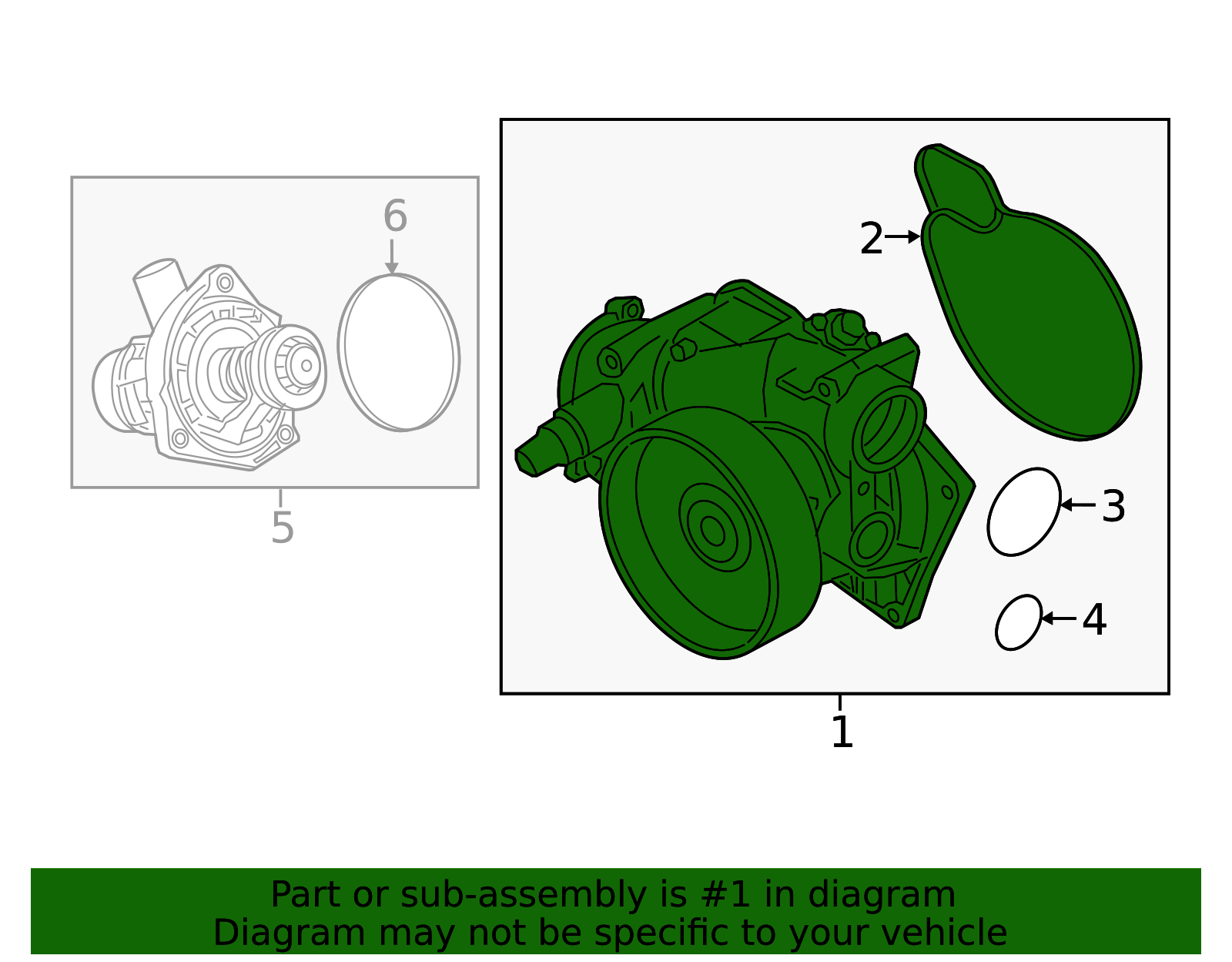 11518642290 - 2016-2025 BMW Water Pump (11-51-8-642-290) | BMW of South ...