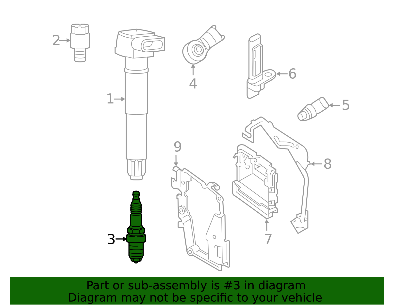 Genuine Porsche 9A7-905-601-50 |95B-2 Macan, 971 Panamera, 9YA Cayenne ...