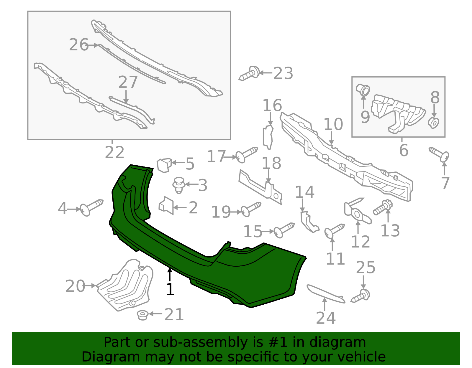 2016-2018 Kia Optima Bumper Cover 86611-D5000 | TascaParts.com