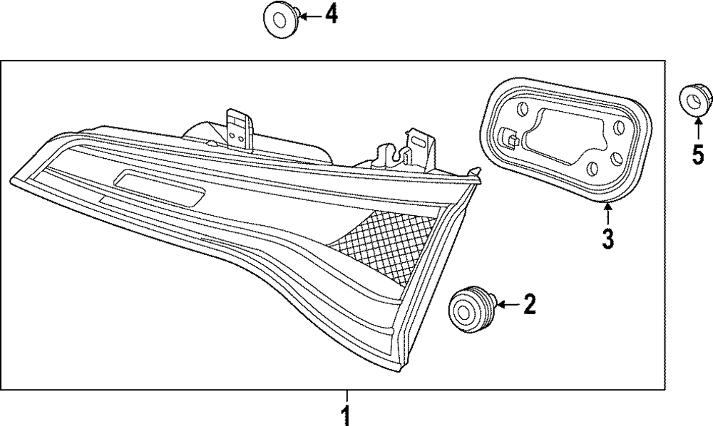 34150-3W0-A01 - 2023-2025 Honda HR-V - Tail Lamp Assembly | Honda Parts ...