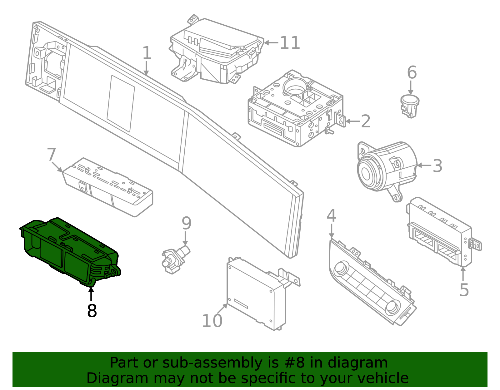2024-2025 Hyundai Sonata Release Switch 93750-L1AB0-NNB | MotorMotor