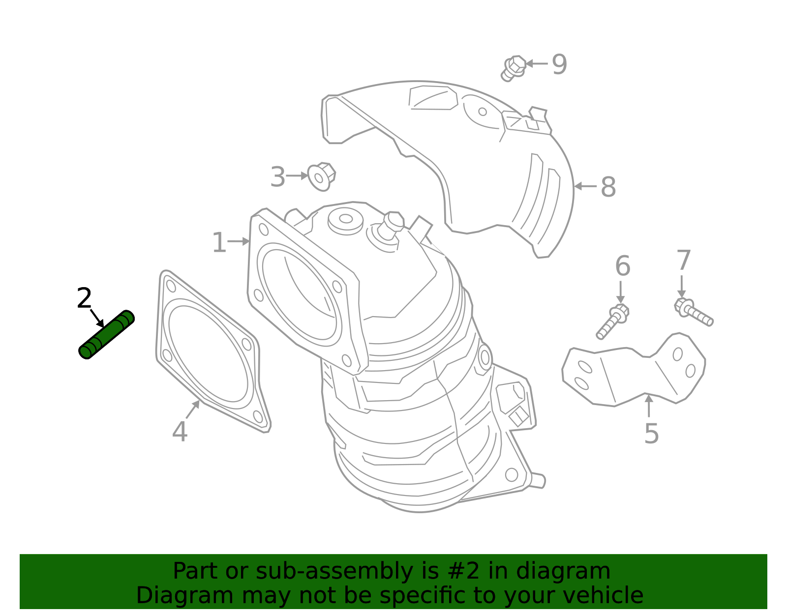 2015-2025 Hyundai Converter Stud 28233-2GTA1 | OEM Parts Online