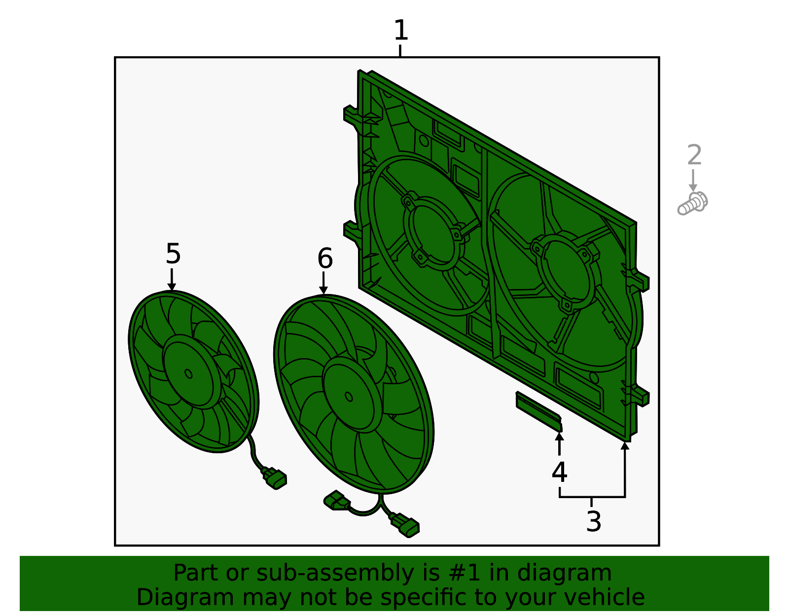 2019-2025 Audi Q3 Fan Assembly 5WA-121-203-T | TascaParts.com