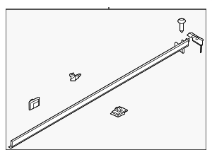 2020-2025 Hyundai Palisade Rocker Molding 87751-S8000-CA | OEM Parts Online