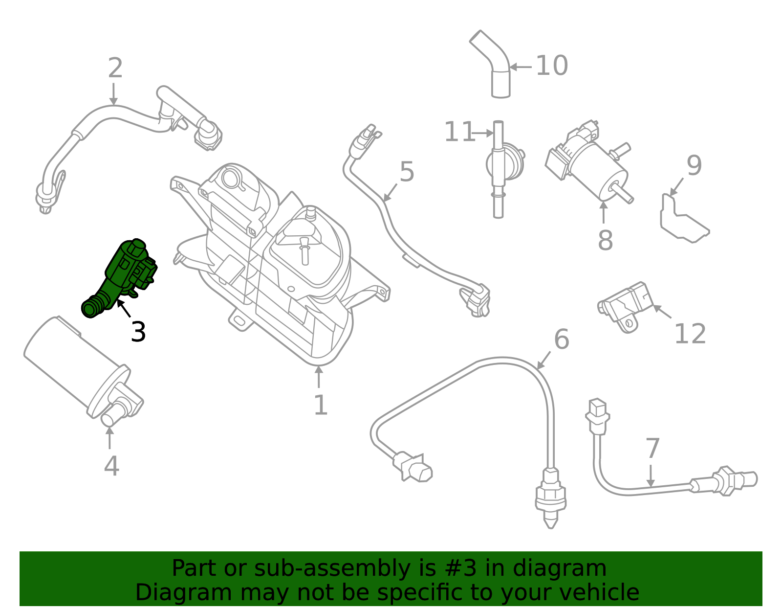 Genuine Vent Control Solenoid for 2021-2025 Hyundai | Part# 31453-AA000 ...