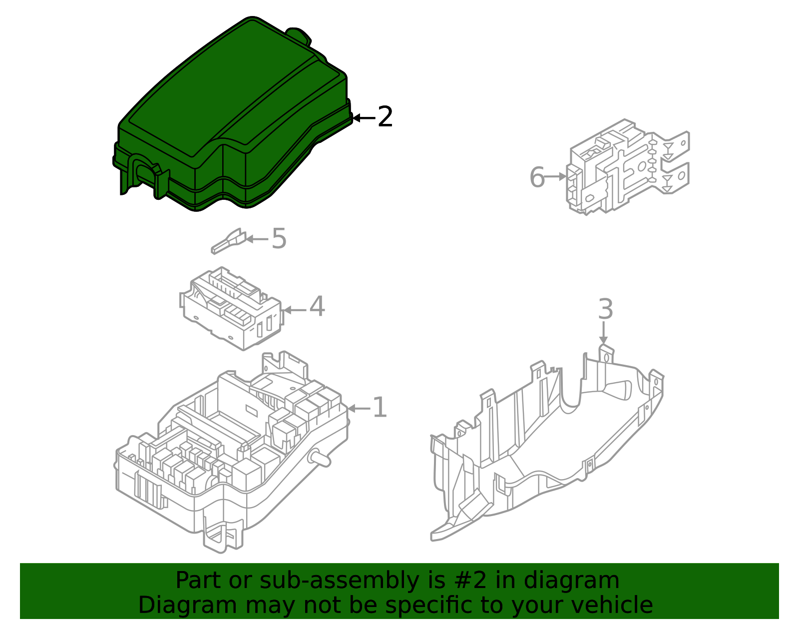 2021-2023 Kia Seltos Upper Cover 91956-Q5020 | TascaParts.com