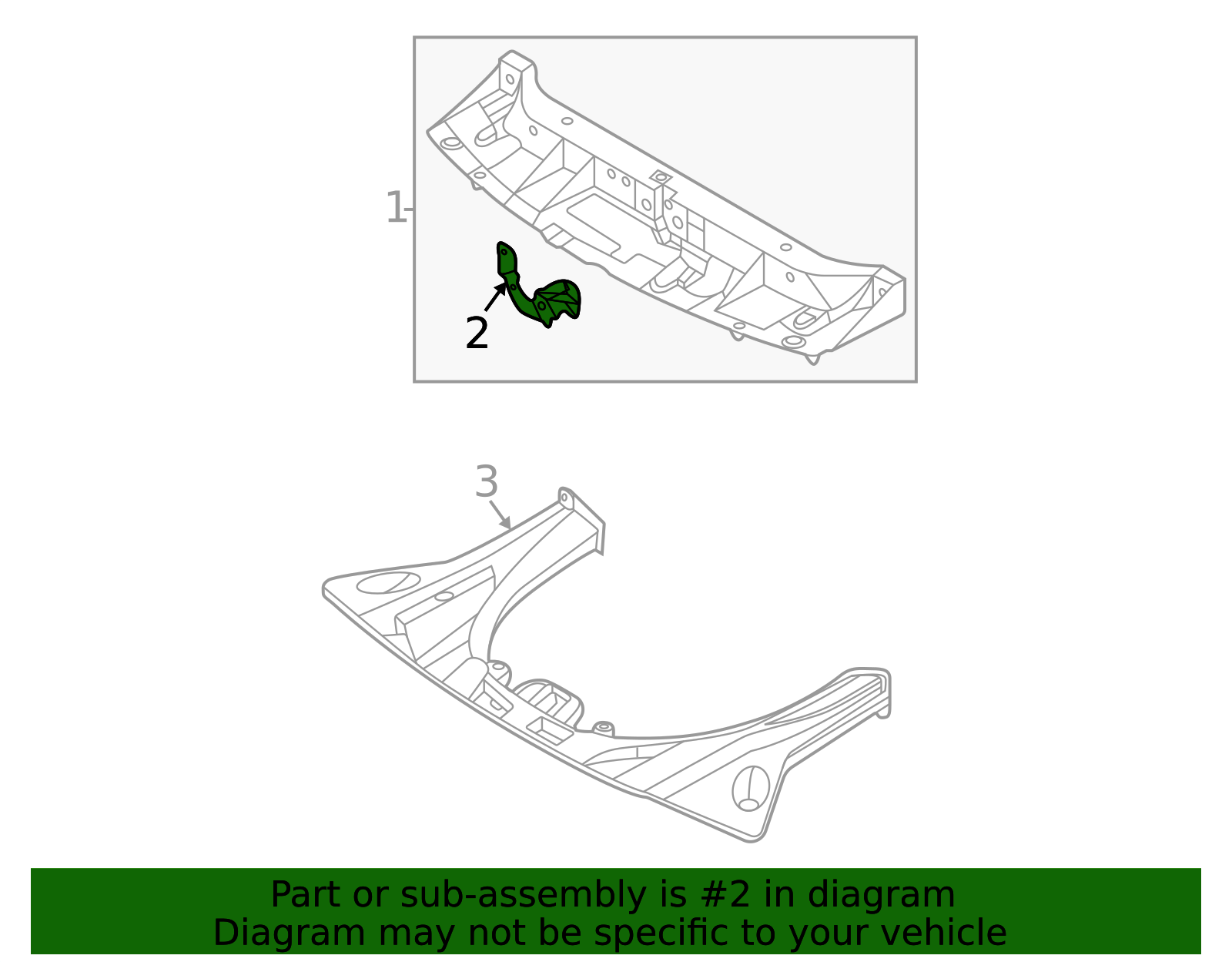 2020-2025 Porsche Taycan Reinforcement 9J1-805-360-A | OEM Parts Online