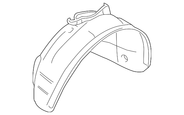 2006-2010 Volkswagen Beetle Fender Liner 1C0-809-961-G | OEM Parts Online