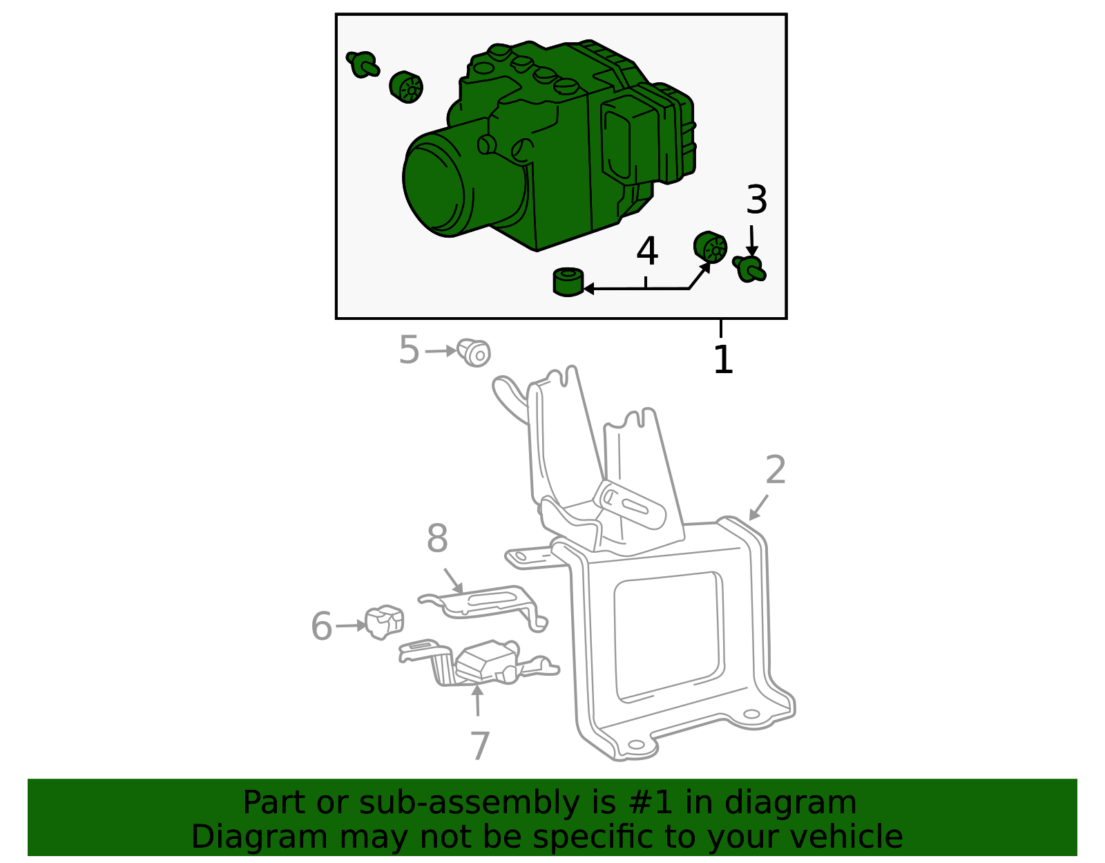 44050-48040 - Actuator For 2004-2006 Lexus RX330 | Lexus OE Parts