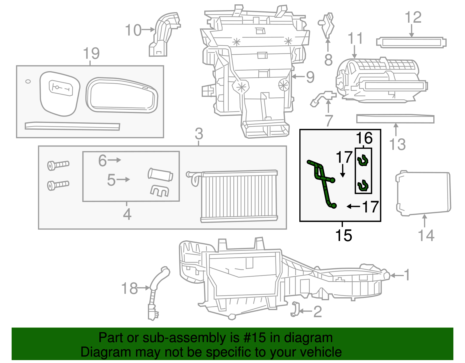 2011-2024 Mopar Tube 68079485AA | Mopar Parts Canada