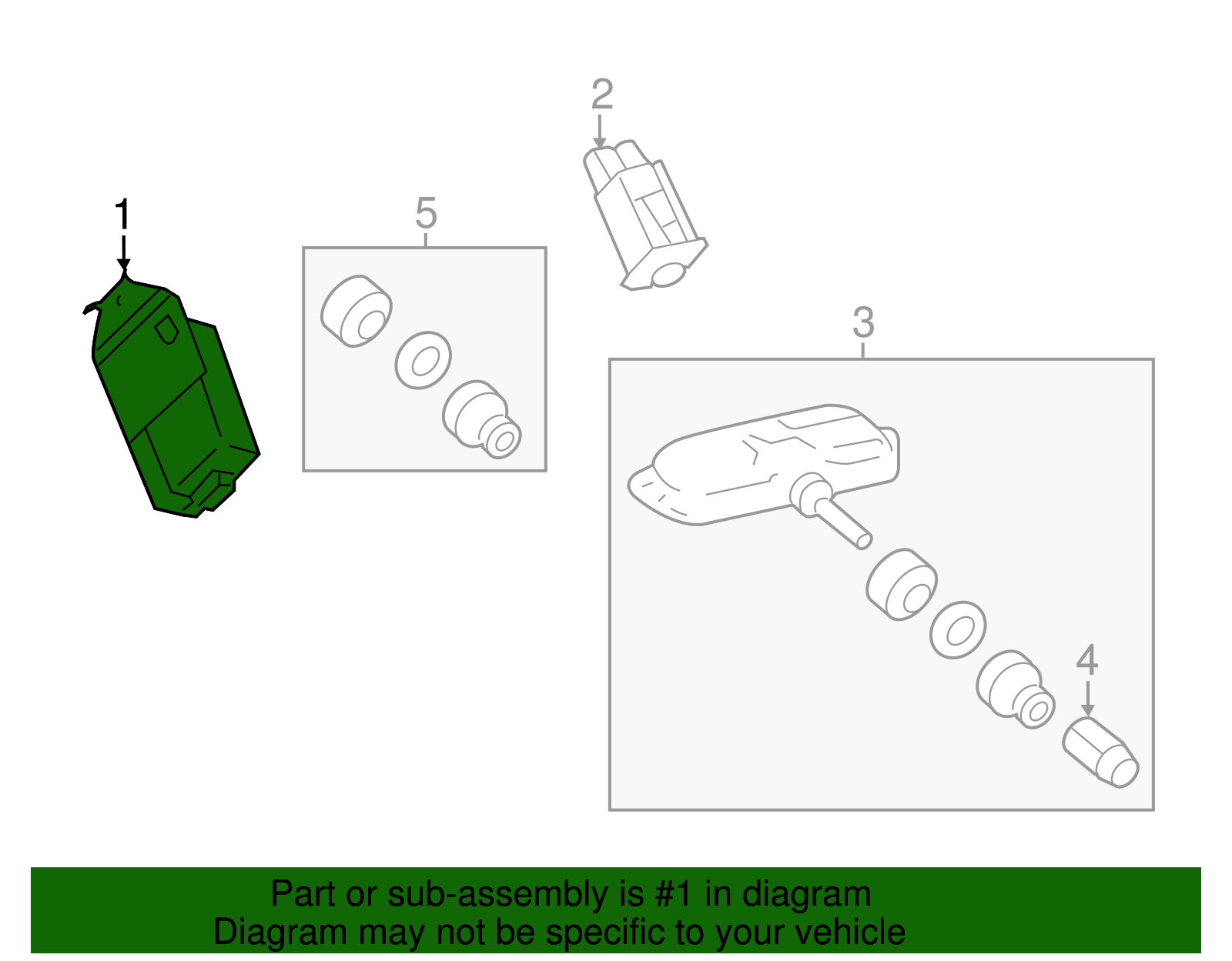2015-2017 Toyota Camry Receiver 897A0-06050 | Toyota Parts Center