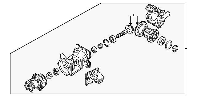 38300-6RE3B - Differential Assembly - 2021-2025 Nissan Rogue | Nissan ...