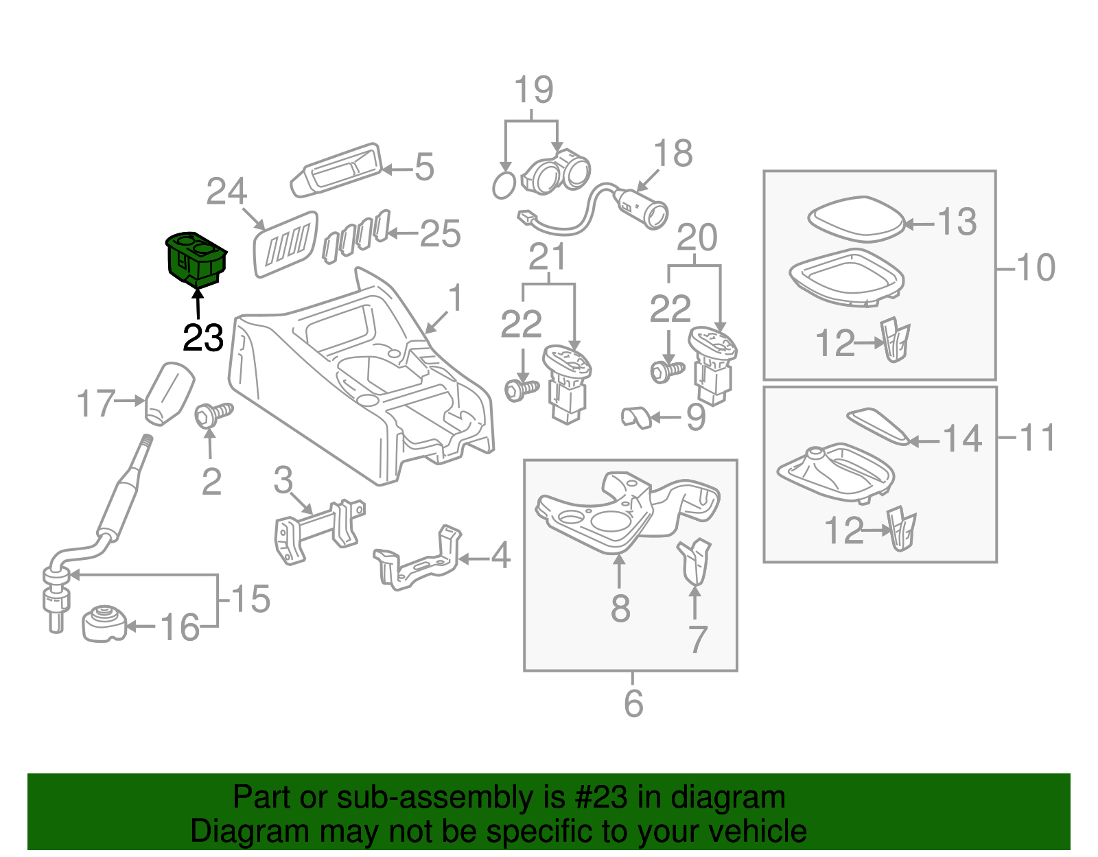 2001-2007 Toyota Sequoia Mirror Switch 84870-0C010 | Toyota Parts Center