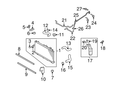 Radiator & Components for 2014 Subaru Outback | Subaru Parts Store