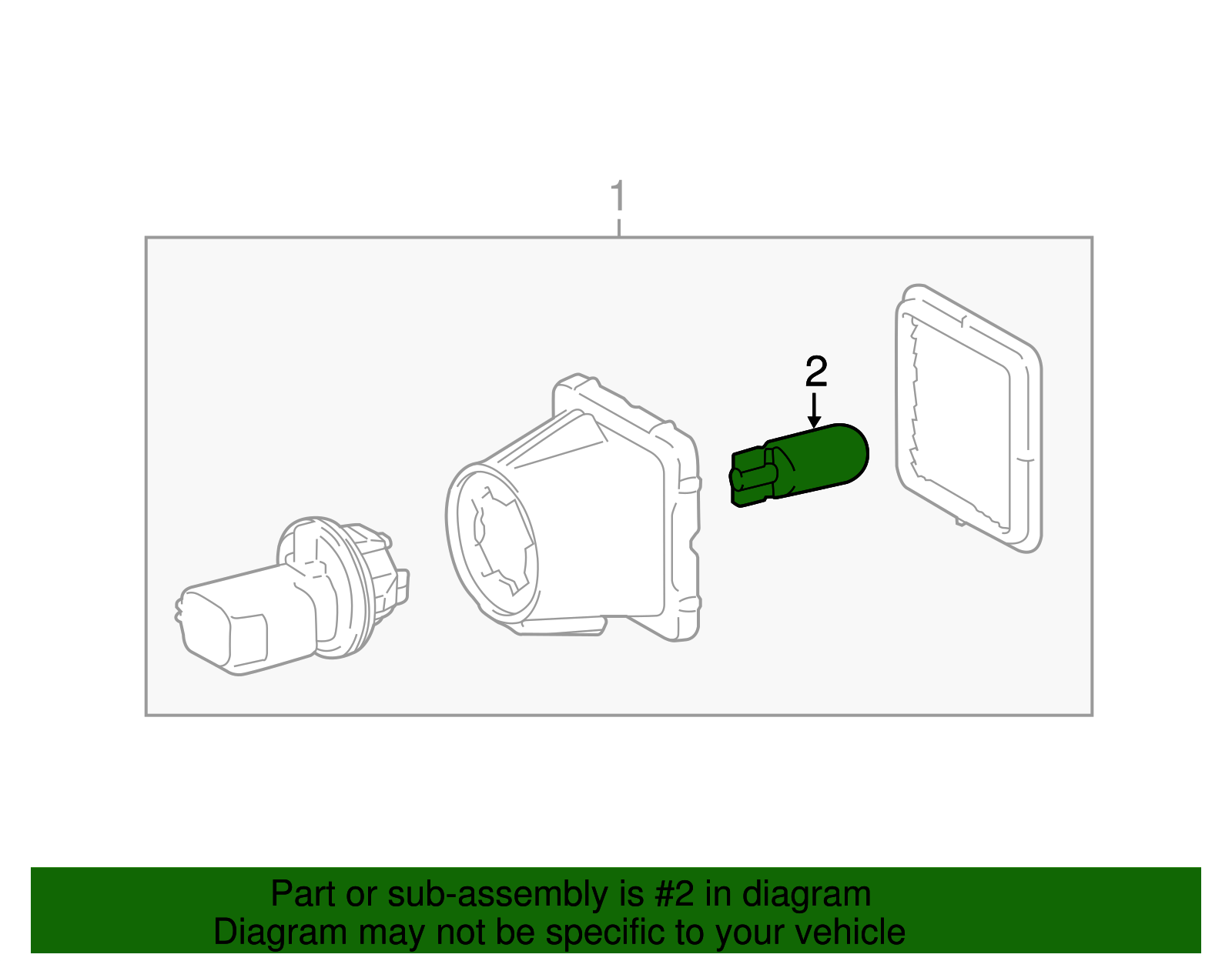 90981-AD009 - License Lmp Bulb - 2014-2020 Toyota | Toyota Parts Delivered