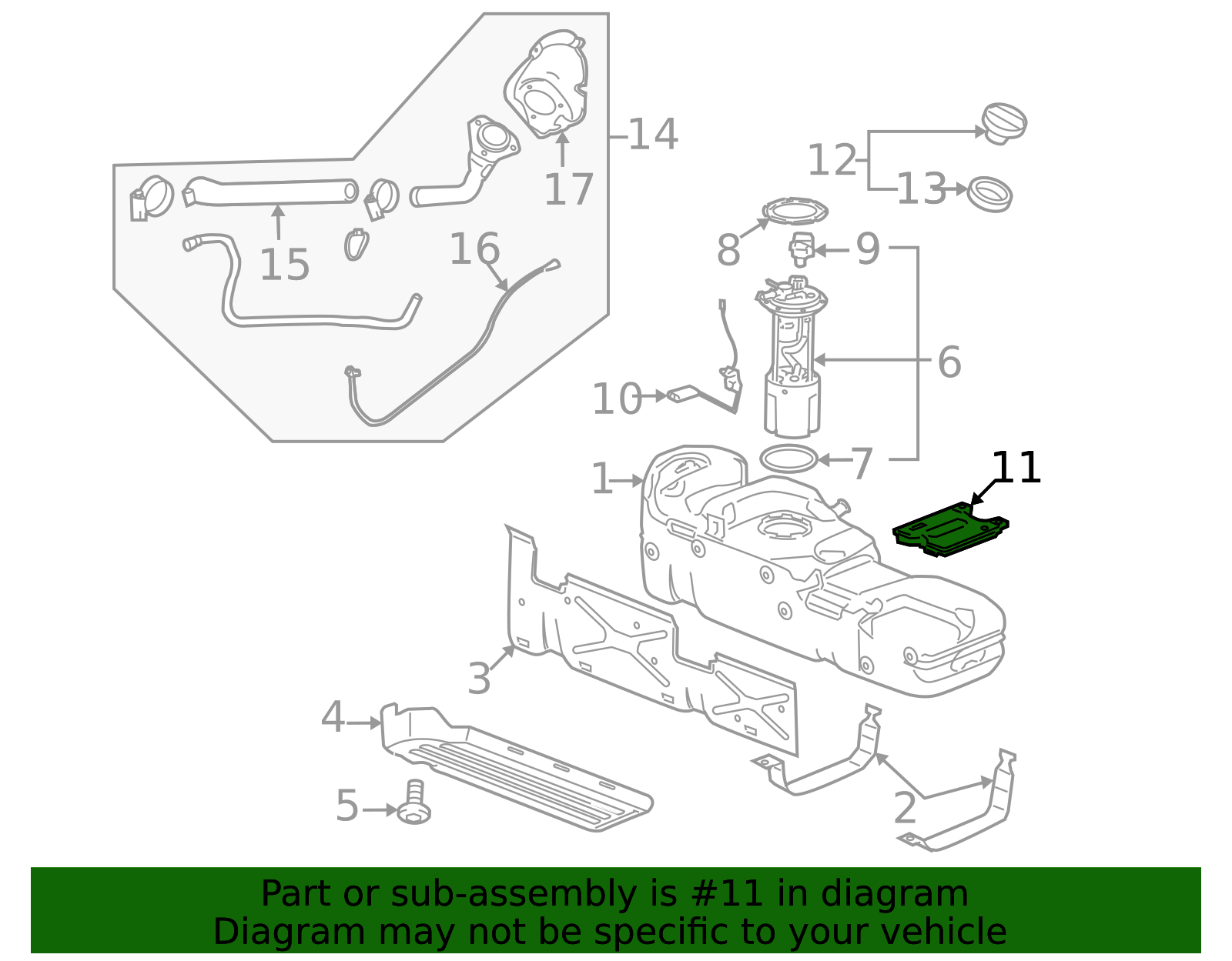 20964306 - Fuel Pump Flow Control Module 2013-2014 GM | Londoff ...