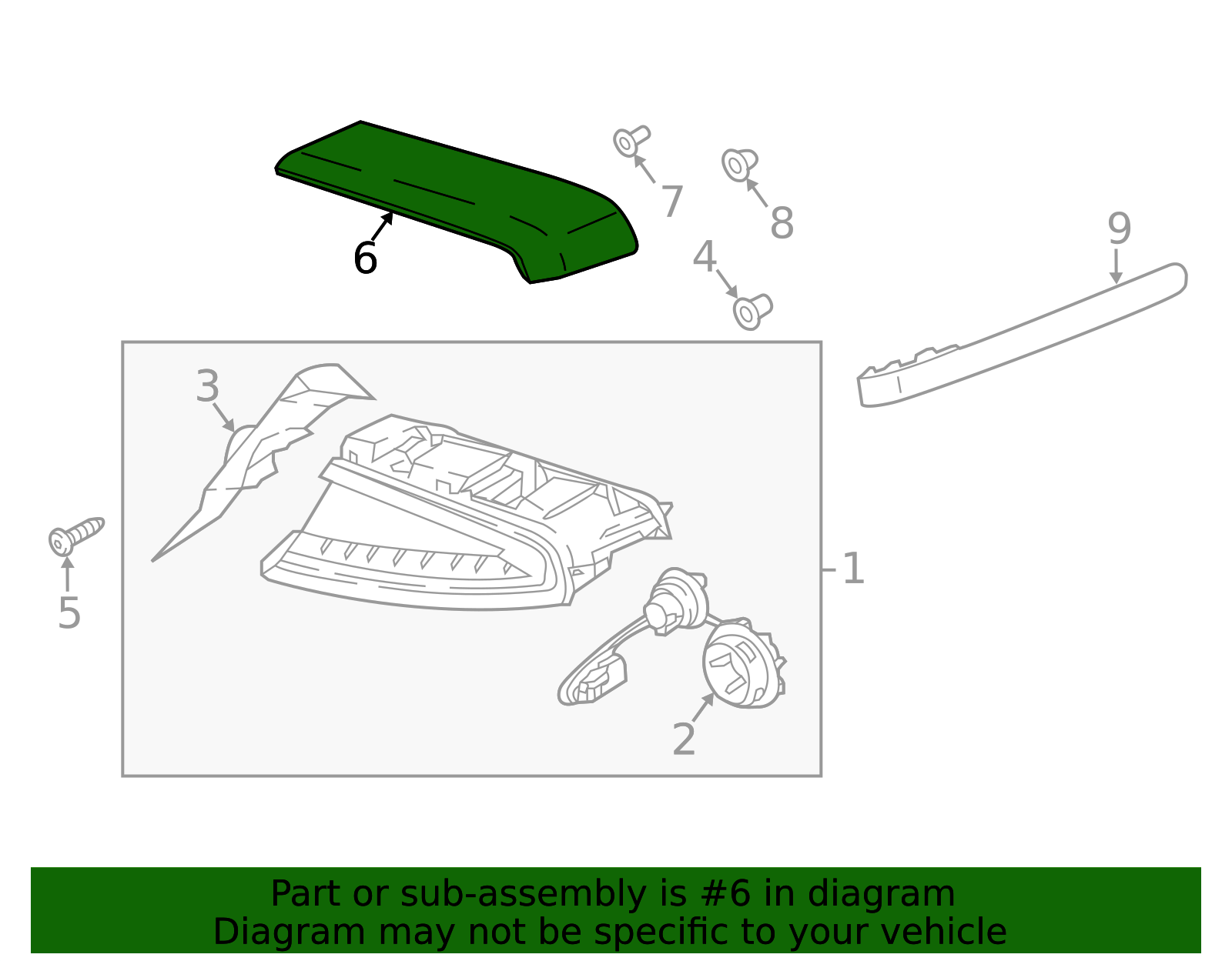 87250-J5000 - Upper Cover 2018-2023 Kia Stinger | Kia.Parts Store