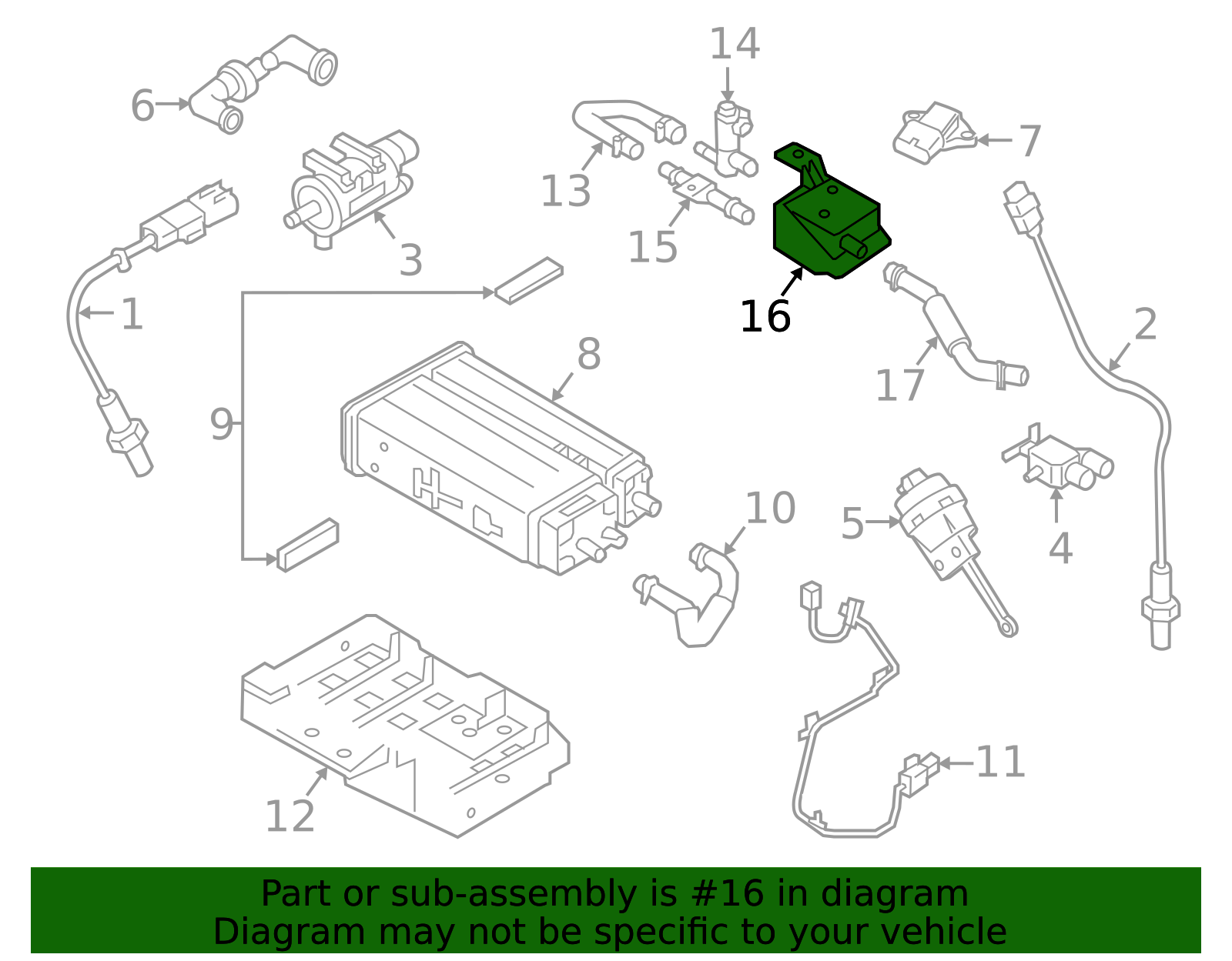 31453-A9500 - Filter 2015-2018 Kia Sedona | Kia.Parts Store