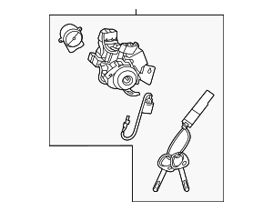 2021-2023 Hyundai Ignition Lock Cylinder 81900-AAG00 | OEM Parts Online