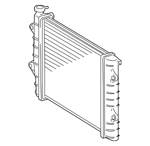 2005-2015 Toyota Tacoma Radiator 16410-0P030 | OEM Parts Online