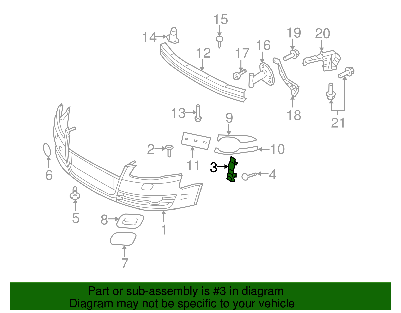 8E0-807-277 - Bumper Cover Retainer 2005-2009 Audi | Audi OEM Parts Guy
