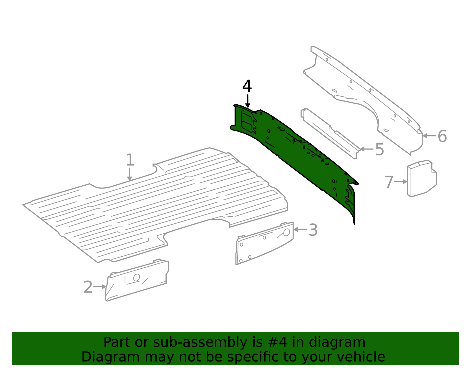 Genuine OEM Rear Cross-Member | 906-310-97-37 | Fits Select 2010-2025 ...