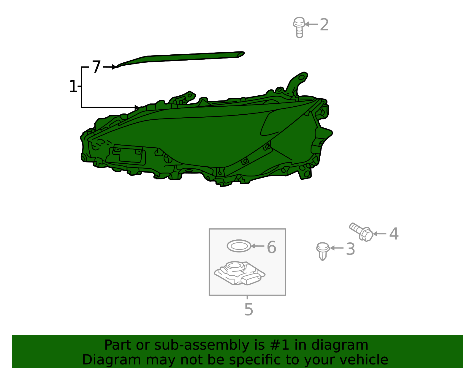 81145-50D40 - High-Quality Headlight Assembly for 2021 Lexus ...
